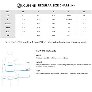 CUPSHE Women‘s Short Sleeve Dress Crew Neck Belted Stripe A Line Mini Summer Dresses, Black L