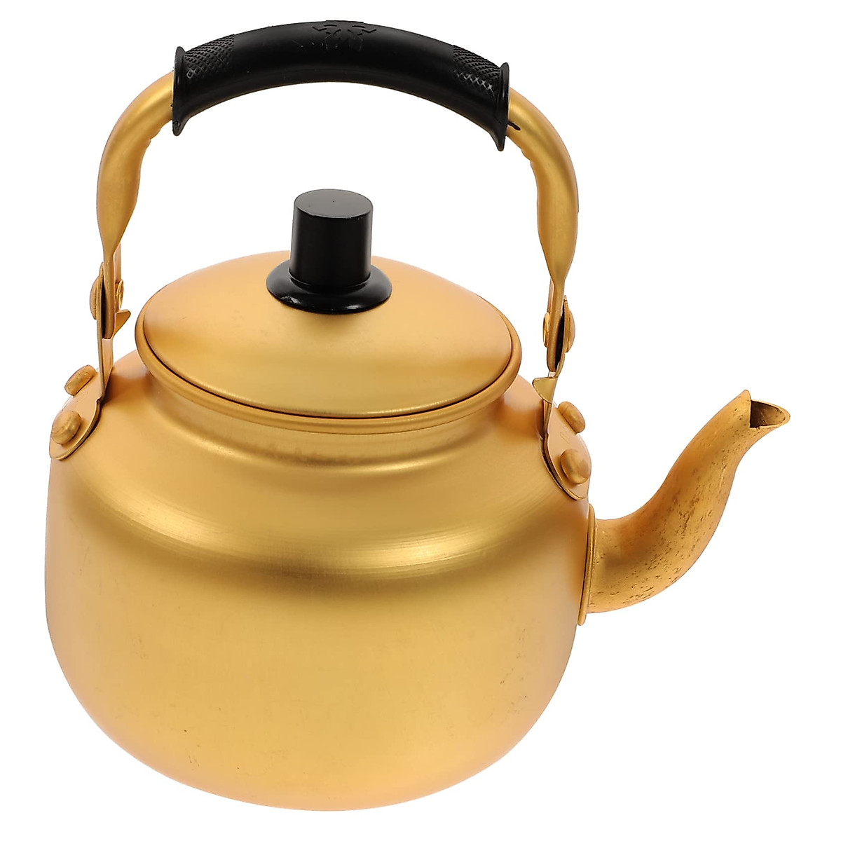 HOMSFOU 5pcs Folding Storage Boiler Metal Wine Camping Over Classic Pots Maker for Gas Heater to No L Pour Small Restaurant Serving Touch Scalding Rice Dispenser with Home Jug Water