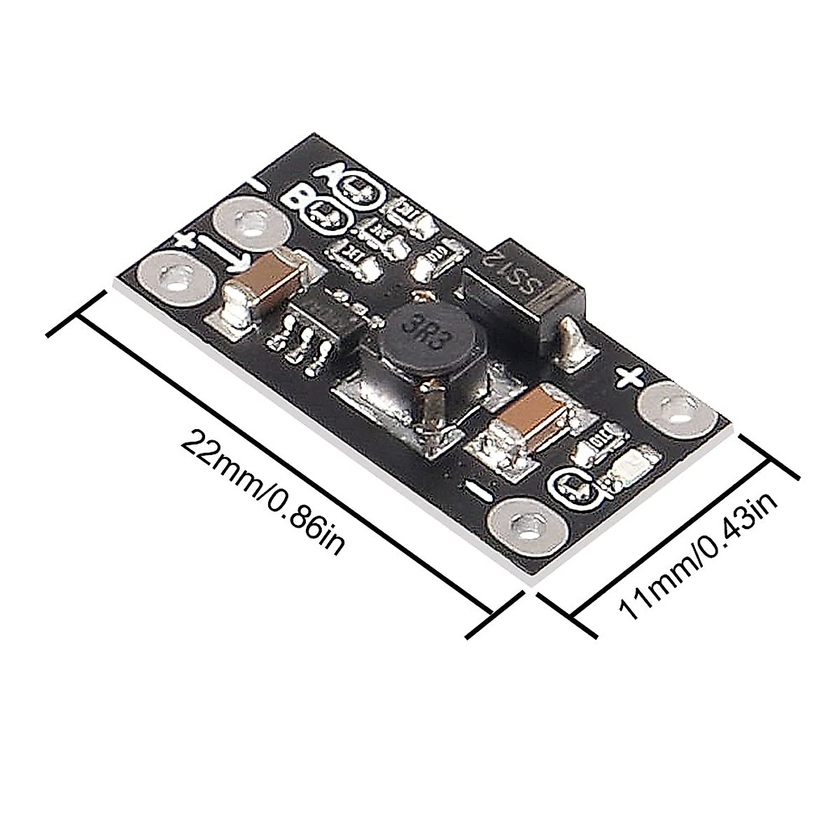 AITRIP 10PCS 1.5A Multi-Function Mini Boost Module Step Up Board 3.7V to 5V 8V 9V 12V Step Up Board with LED Indicato for DIY Electronic Voltage Moduler