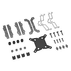 Scythe Mugen 5 Rev.C CPU Air Cooler, 120mm Single Tower, Black Edition LGA1700 AM5- Kaze Flex Black 120mm PWM Fan Bundle - Dual Fans Edition