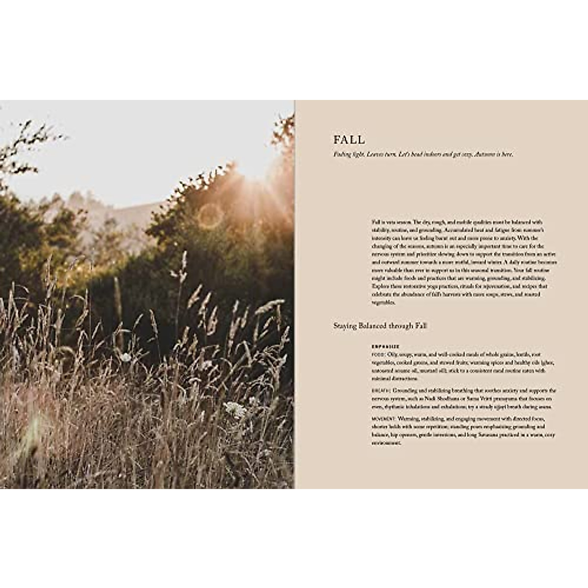 Living Ayurveda: Nourishing Body and Mind through Seasonal Recipes, Rituals, and Yoga