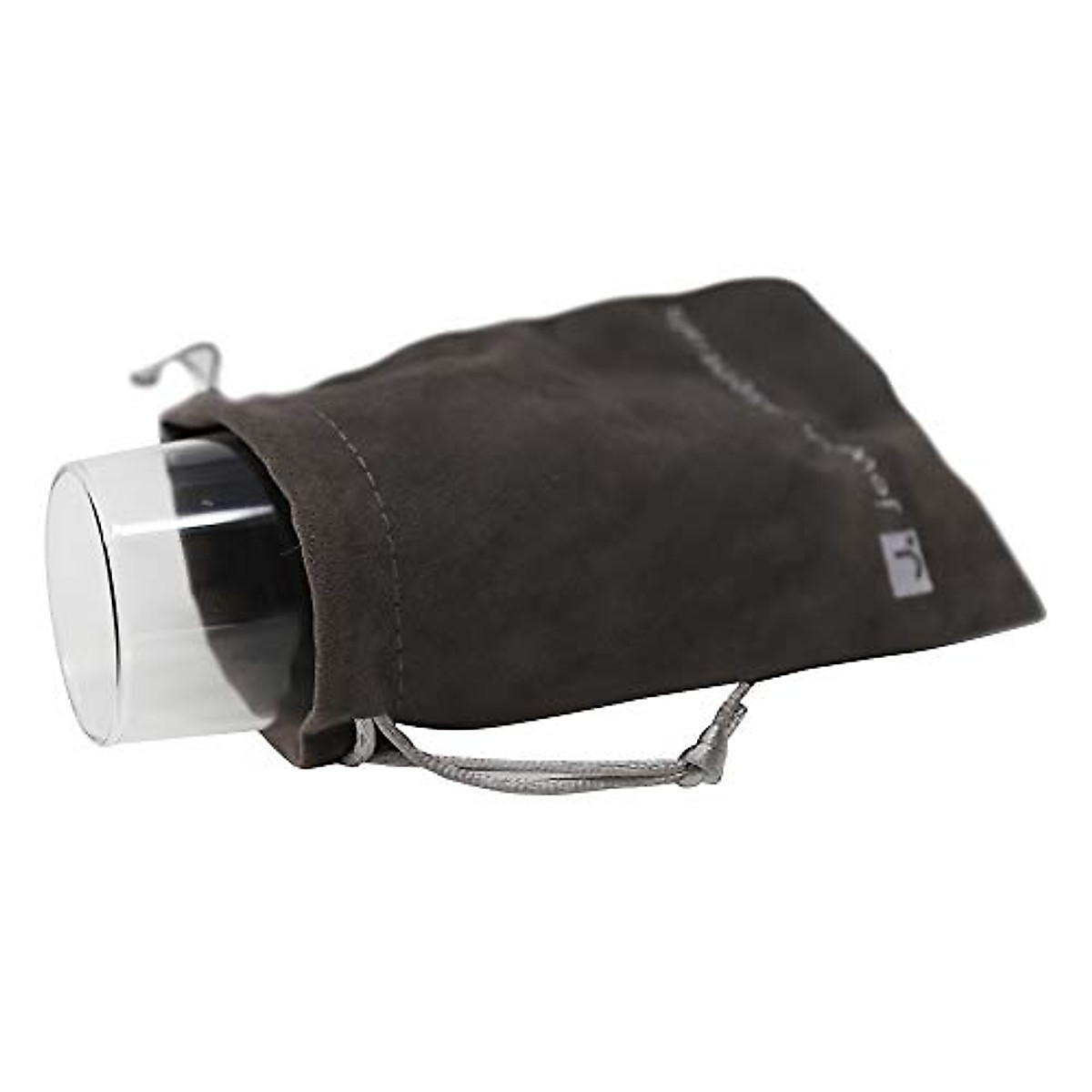 Jewish Wedding Chuppah Breaking Glass-Wedding Engagement Gift-Color Glass Vessel for Groom-Velvet Bag-Designer by Jewish Essentials