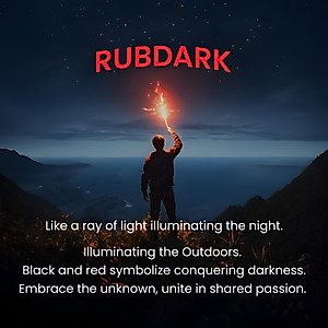 RUBDARK Insulated Water Bottles, 32 Oz Wide Mouth Double Vacuum Stainless Steel Water Flask,Leakproof Thermos Metal Water Bottle,Reusable for School,Travel, Camping, Bike, Sports (Gift box)