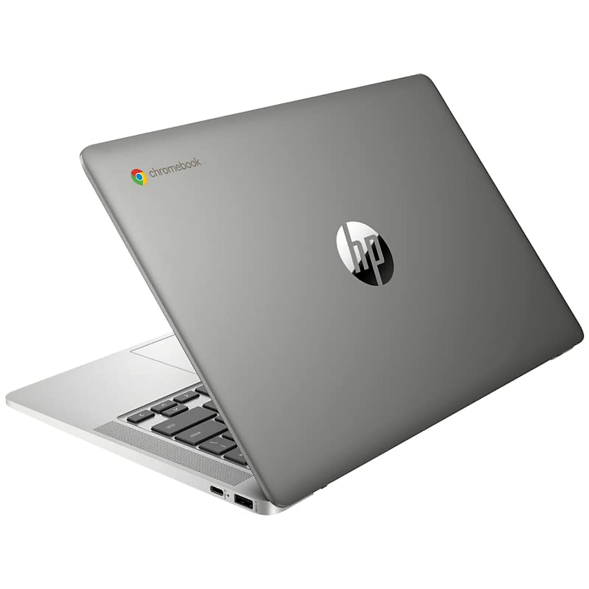 HP Chromebook 14a-nd0020ca 14" AMD 3015Ce 8 GB Memory; 128 GB eMMC Storage Chrome OS Mineral Silver (Renewed)