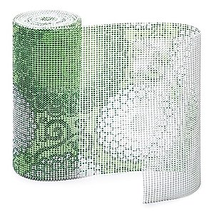 RAY STAR Shelf Liner, Non-Adhesive Refrigerator Liners for Shelves Washable 12 * 120 inch, Vinyl Shelf Drawer Liner Non-Slip Bathroom Cabinet Liner for Kitchen/Storage/Desks (Green Circle)