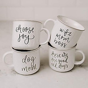 Sweet Water Decor Does This Ring Make Me Look Engaged Mug | 16oz Campfire Style Mug for Brides | Bridal Shower, Engagement Gift