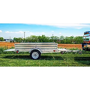 Detail K2 MMT5X7G 5 ft. x 7 ft. Multi Purpose Utility Trailer Kits (Galvanized)