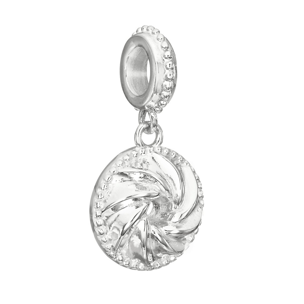 Authentic Chamilia Sterling Silver Charm "Patty Cakes Bundt Pan Charm" 2010-3248