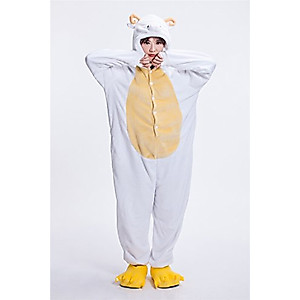 Adult Kigurumi Anime Cosplay Outfit Pajamas Romper Sheep L