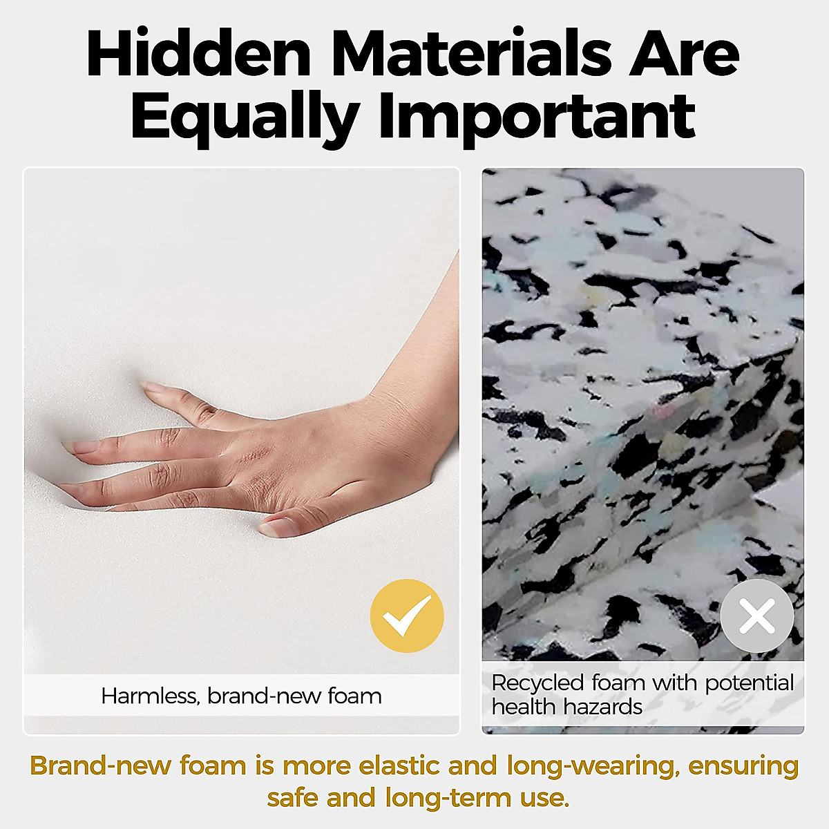 Topeakmart Accent Chair, Mid-Century Modern Boucle Upholstery Chair with Wood-Tone Metal Legs and Folding Backrest for Living Room Bedroom Waiting Room, Ivory