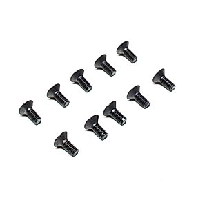 Axial M2.5 x 6mm Flat Head Screws (10), AXI235166