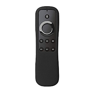 Ueohitsct Silicone Remote Control Case Protective Cover Fit for Amazon Fire TV Stick with Alexa Voice Remote Control