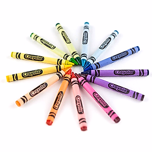 64-Pack Crayons with Sharpener