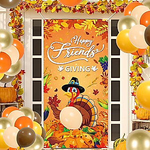 Fall Balloons Thanksgiving Balloons Balloons Orange Yellow Gold Balloons Autumn Theme Decorations for Baby Shower Birthday Wedding Bridal Boys Girls Thanksgiving Party Decor