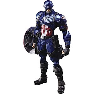 Marvel Universe Captain America Variant Bring Arts Action Figure, Multicolor