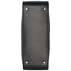 Calvin Klein Fay East/West Tote, Black/Silver,One Size