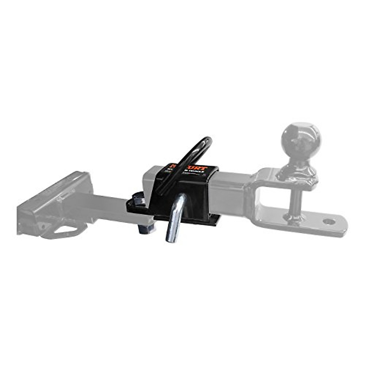 CURT 45006 Bolt-On 2-Inch ATV, UTV Trailer Hitch Receiver Adapter