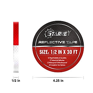 STARREY Caution Tape Halloween Decoration Yellow Caution Tape Roll 3 Inch X 300ft Strong Thick Safety Quarantine Tape Bulk Weatherproof Resistant for Halloween Party Decoration, Floor, Construction