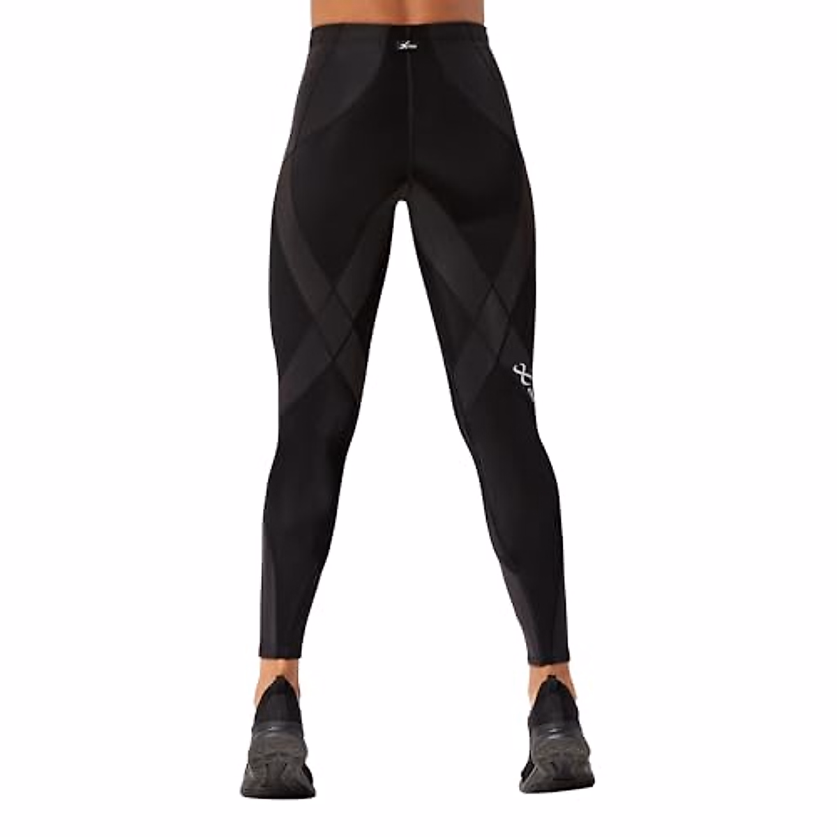 CW-X Women's Endurance Generator Joint and Muscle Support Compression Tight, High Performance Leggings for Running and Weight Lifting, Jet Black, X-Small