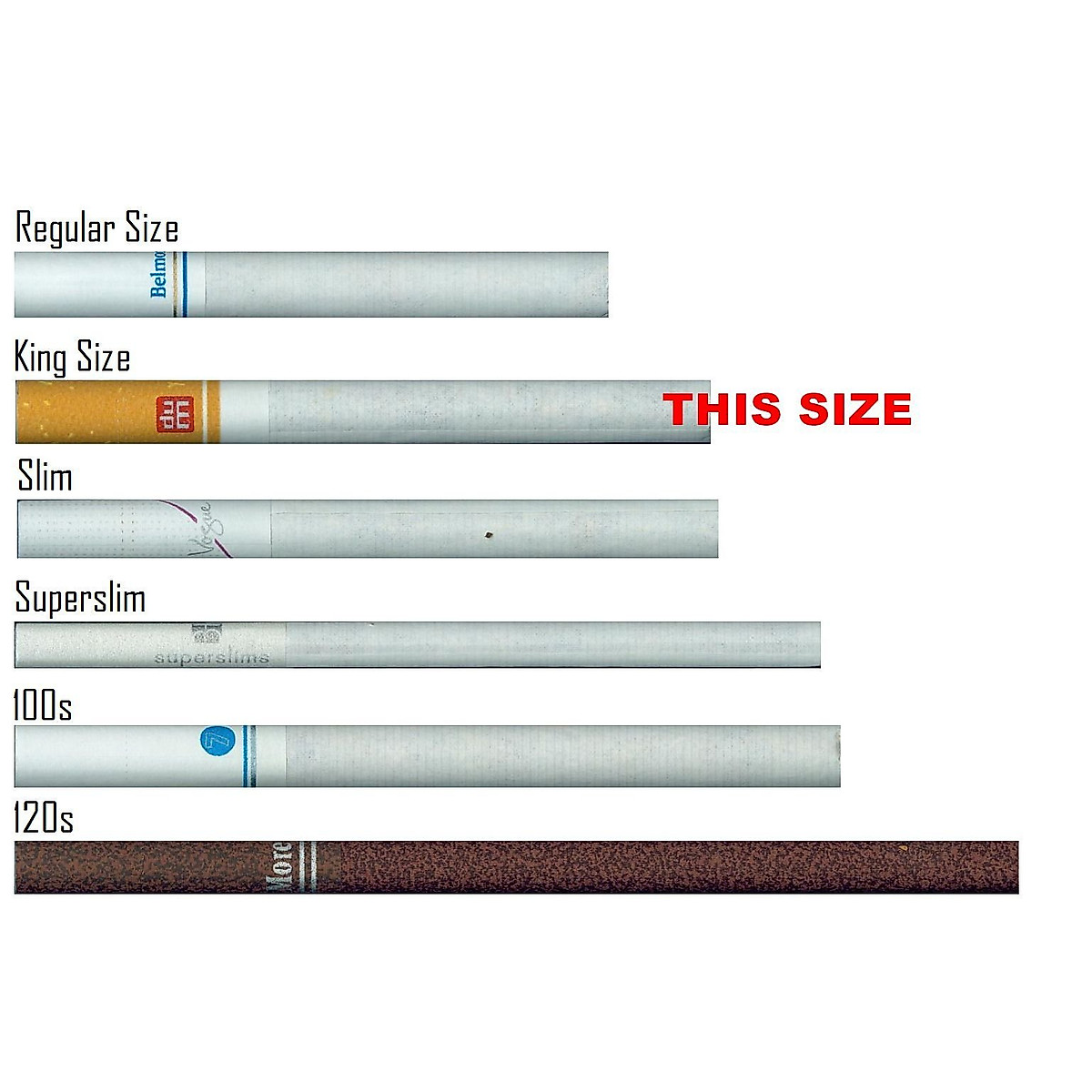 KSI Red Marble Design King Size (Reg.) Flip Top Plastic Cigarette Case