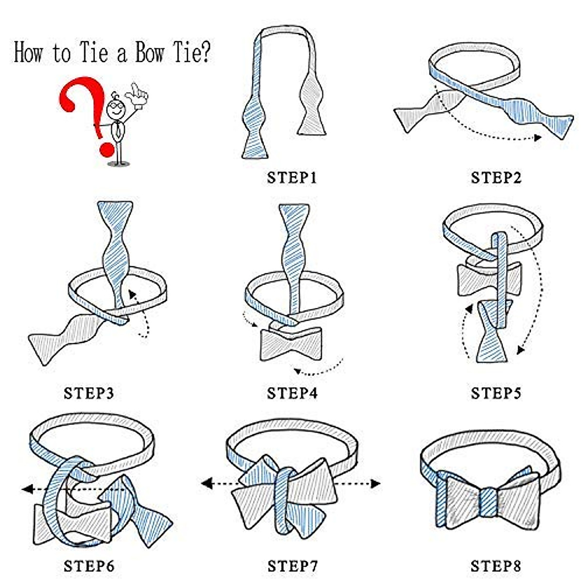 HISDERN Bowties Men Polka Dot Self Tie Bow Ties and Pocket Square Set Yellow Classic Formal Business Tuxedo Bowtie Handkerchief for Wedding Party