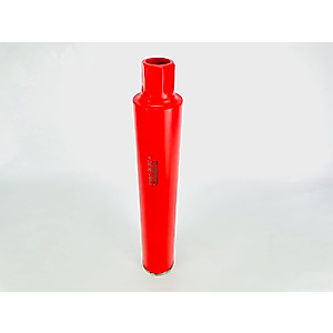 3" Inch Diamond WET Core Drill Bit 1-1/4” Threaded by BLUEROCK Tools for Concrete Rebar Asphalt Brick Rock Masonry Hole Barrel Coring