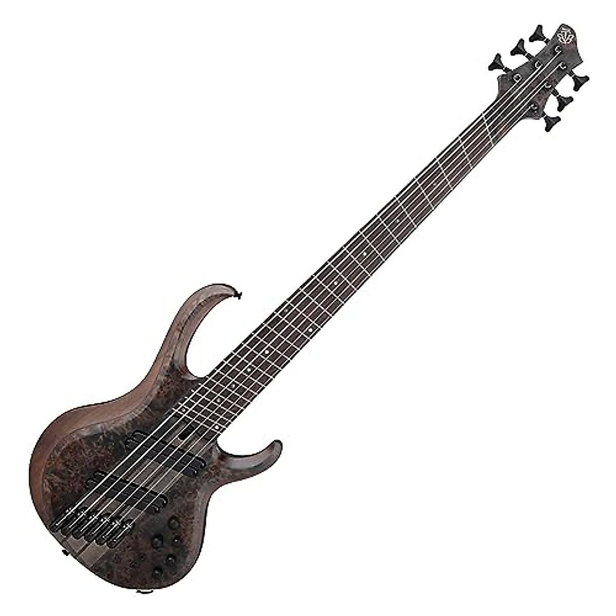 Ibanez BTB806MS 6-string Bass Guitar - Transparent Gray Flat