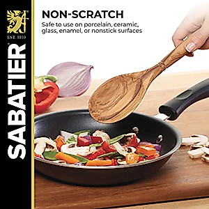Sabatier Spoon, 13.76 x 2.72 x 0.83 inches, Wood
