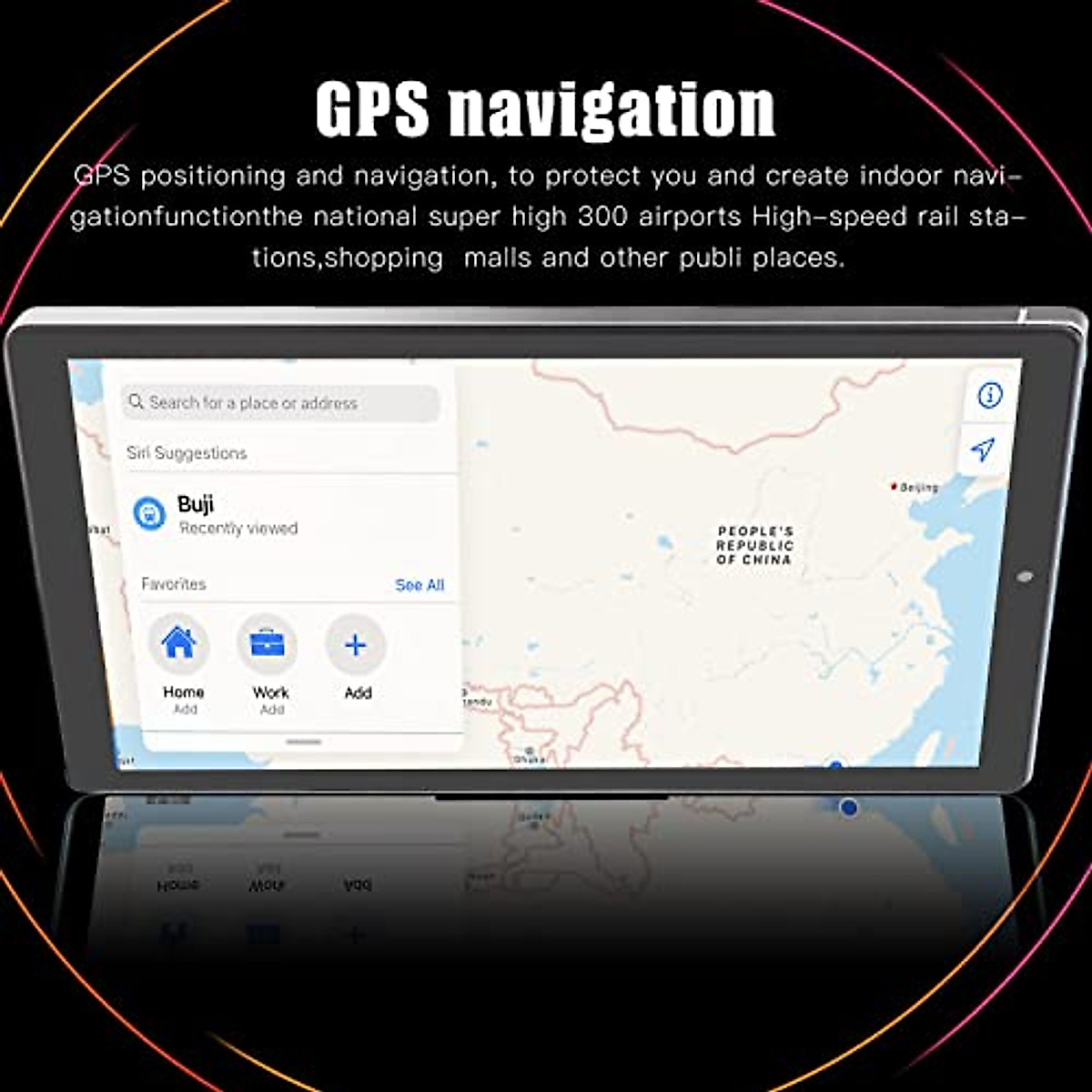 Silver Tablet 10.1 Inch Tablet 6GB RAM 128GB ROM 1960x1200 MT6592 8-core CPU for Office (US Plug)