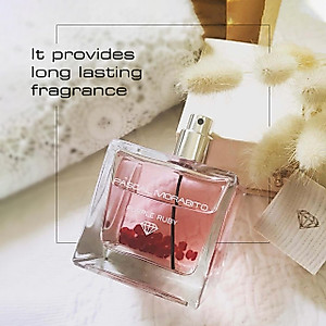 Pascal Morabito - Purple Ruby - 3.4 Oz Eau De Parfum - Fragrance Mist For Women - Floral Gourmand Scent - Perfume Spray With Gardenia, Peony, Apple, Caramel, Musk Accords