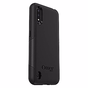 OtterBox Samsung Galaxy A01 Commuter Series Lite Case - BLACK, slim & tough, pocket-friendly, with open access to ports and speakers (no port covers),