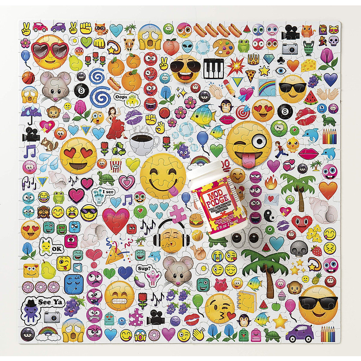 Mod Podge Puzzle Saver (4-Ounce), CS11223, 4 oz, 4 Fl Oz , White