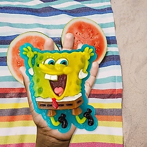 Spongebob Squarepants Gummy Candy with Mini Gary the Snail, Fruit Punch Flavored Party Favors, Christmas Gifts Stocking Stuffers for Kids, 6 Ounce