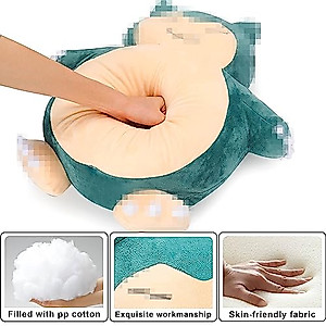 Reinbow 19.6 Inch Jumbo Plush Anime Pillow Toy, Oversize Super-Soft Plushies Stuffed Doll for Kids Adults, Birthday Christmas Easter Gift