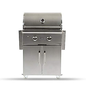 Coyote C-Series 28-in. Propane Gas Grill, 2-Burner Freestanding Grill, 40,000 BTUs  - C1C28LP-FS