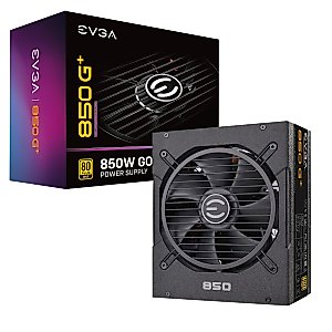 EVGA SuperNOVA 120-GP-0850-X1, 850 G+, 80 Plus Gold 850W, Fully Modular, FDB Fan, 10 Year Warranty, Includes Power ON Self Tester, Power Supply