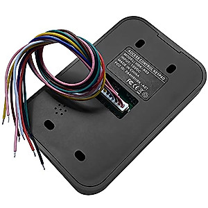 UHPPOTE 125KHz RFID EM ID Keypad Stand-Alone Door Access Control Kit with Strike Lock Remote Control Exit Button