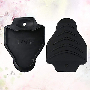 BESPORTBLE MTB Pedals 1 Pair Lookdelta Cleat Self-Locking Pedal Splint Clipless Cleat Cover Cleat Pedals Cycle Pedals Cover Bicicleta Cleat Covers Pedal Covers Soft Rubber Fixture Clip-on