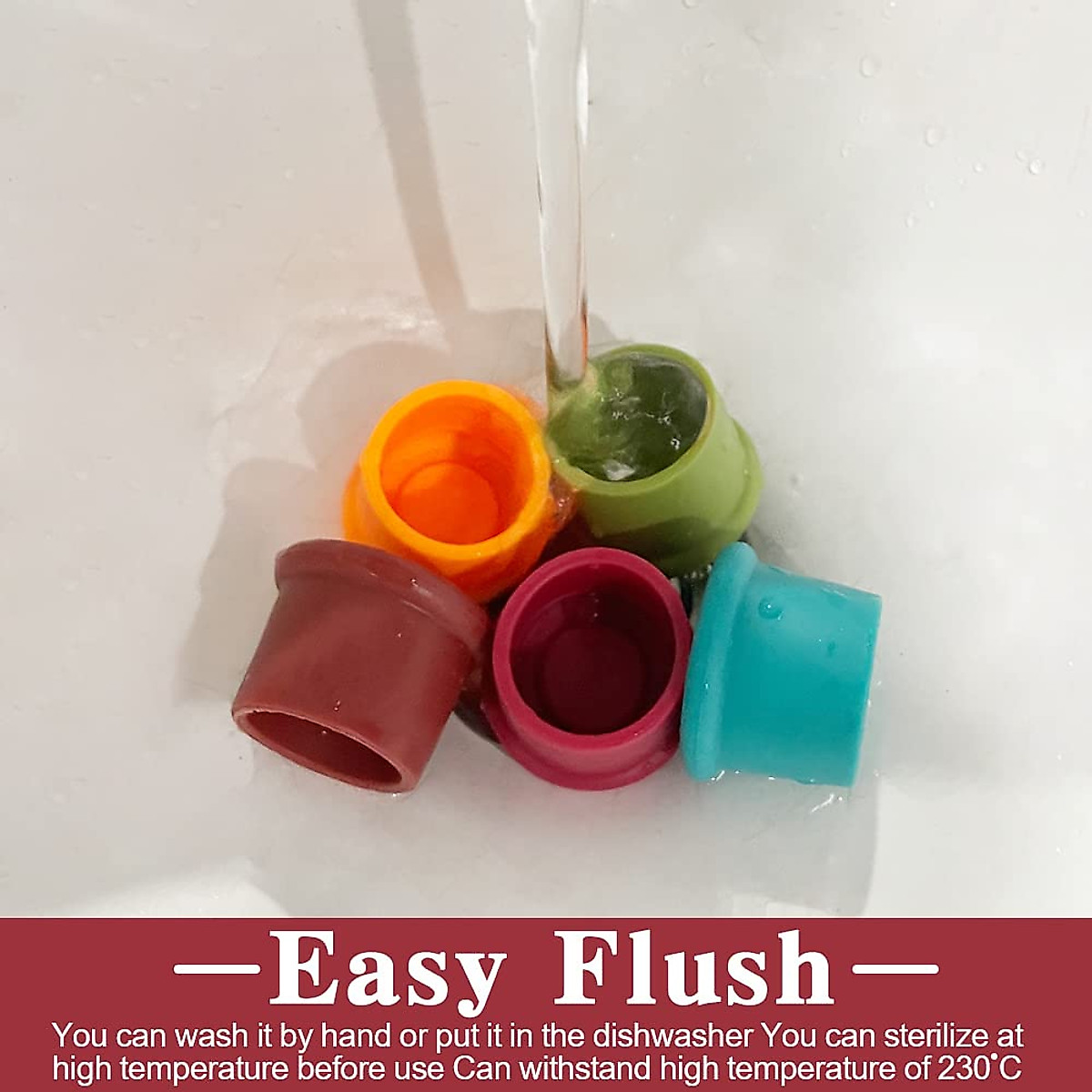 15Pcs Silicone Wine Stoppers,Leak Proof Wine Bottle Caps,Reusable Beer Bottle Cover,Airtight Seal Decorative to Preserve Wine And Beer Fresh,Gifts for Wine Lovers