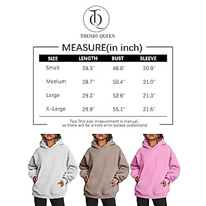 Trendy Queen Hoodies for Women Oversized Sweatshirts Cute Fleece Long Sleeve Sweaters Loose Casual Pullover Fall Outfits Winter Y2k Fashion Teen Girls 2023 Light Green
