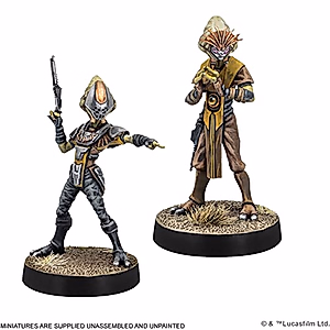 Star Wars: Legion Shadow Collective Mercenary Starter Set - Tabletop Miniatures Game, Strategy Game for Kids and Adults, Ages 14+, 2 Players, 3 Hour Playtime, Made by Atomic Mass Games
