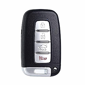 Key Fob Replacement Fits for Hyundai Sonata Genesis 2010 2011 2012 2013 2014 Azera Equus Kia Optima 2009-2013 Ria Sorento Forte Borrego Smart Keyless Entry Remote Control SY5HMFNA04