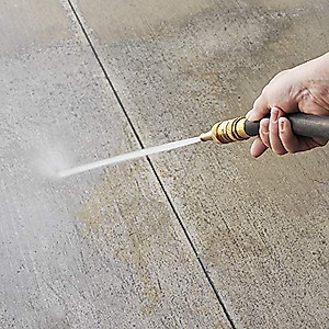 Gorilla Easy Connect Quick Connect Garden Hose Jet Sweeper Nozzle