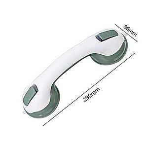Portable Bathroom Grip Rail SPA Bath Shower Support Safety Suction Mount Handle Bar Vacuum Suction Cup Anti Slip Support (Color : Purple)