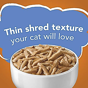 Purina Friskies Gravy Wet Cat Food, Shreds With Chicken - (24) 5.5 oz. Cans