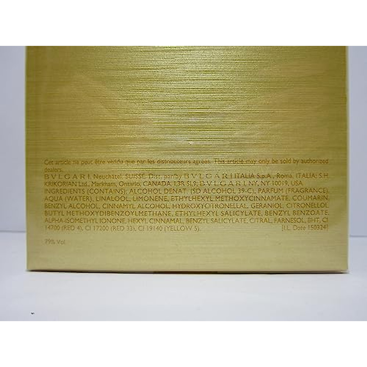 BVLGARI Goldea by for Women 3.04 oz Eau de Parfum Spray, Multicolor, 10007154