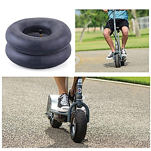 AR-PRO (2 PACK) 2.80/2.50-4 Inner Tube for Hand Trucks, Utility Cart, Lawn Mowers, Wheelbarrows, Dollys, Scooters, Replacement 2.80-4 2.50-4 Tire Inner Tube with TR87 Bent Valve Stem