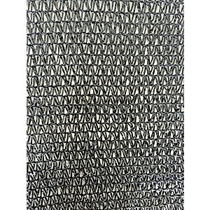 40% Black Sun Net Sun Mesh Shade Sunblock Shade Cloth UV Resistant Net for Garden Flower Plant for Greenhouse-can Custom Size (10ft X 6.5ft)