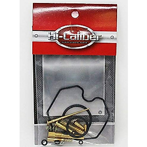 Hi-Caliber Powersports Parts Carburetor Rebuild Kit for 2005-2014 Honda TRX 250 Recon TE TM 2x4 ATVs Carb Repair