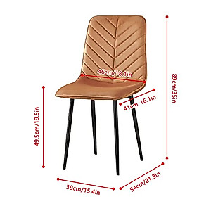 BELIFEGLORY 5 Pieces Round Clear Glass Dining Table and Velvet Chairs Set for 4 People Small Space, Modern Kitchen Dinette Table with Chairs Set of 4